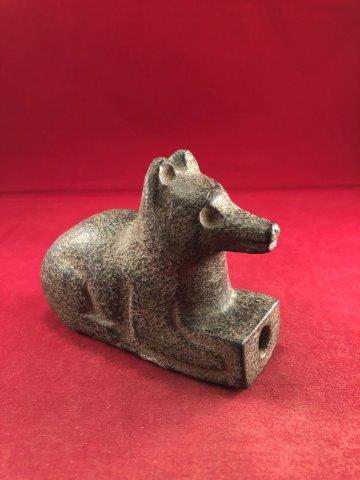WOLF EFFIGY PIPE INDIAN ARTIFACT ARROWHEAD - Jun 07, 2020 | Mike ...