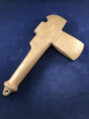 Monolithic Axe Indian Artifact Arrowhead