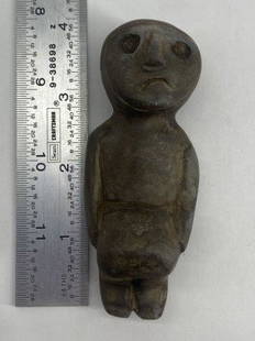 Lizard Effigy Indian Artifact Arrowhead