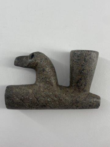 Duck Effigy Pipe Indian Artifact Arrowhead