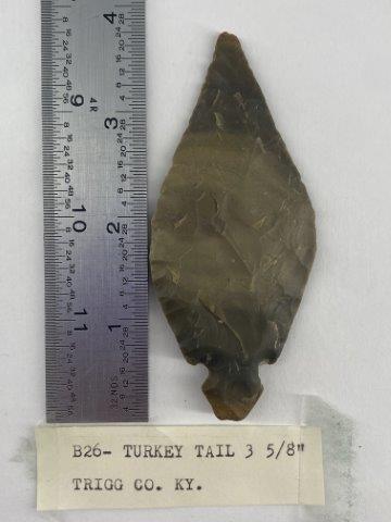 Turkey Tail Indian Artifact Arrowhead (#0057) on Jan 08, 2023 | Mike ...