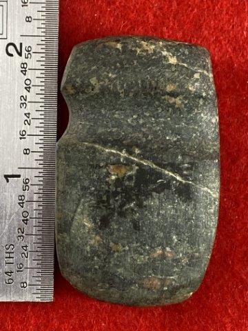 Minature Grooved Axe (child's Axe) Indian Artifact Arrowhead