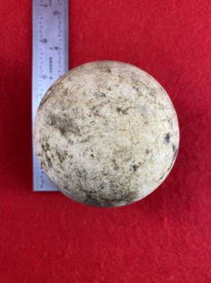 Native Indian Stone Game Ball Artifact Marble Lot