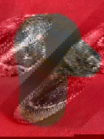 Duck Effigy Stone Pipe Indian Artifact Arrowhead Auction