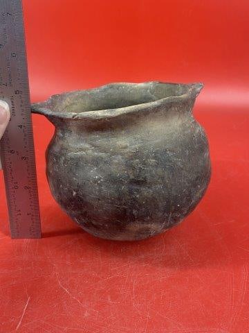 Mississippian Jar Indian Pottery Auction