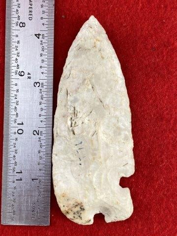 Corner Tang Indian Artifact Arrowhead Auction