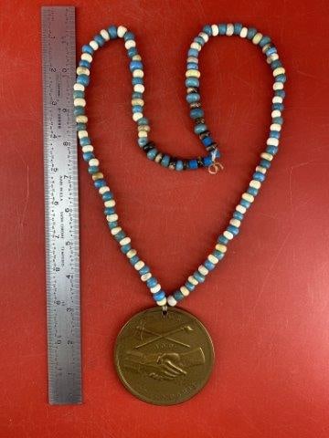 Andrew Jackson 1829 Presidential Medallion Indian Artifact Arrowhead ...