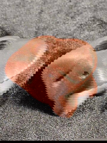 Frog Effigy Catlinite Pipe