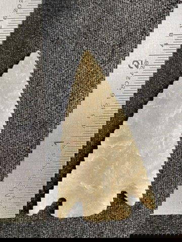 Early Stem Lanceolate Point From Central Texas