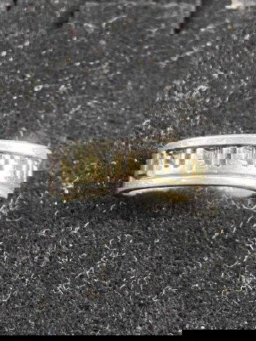 Sterling & 14k Gold Signed Ring