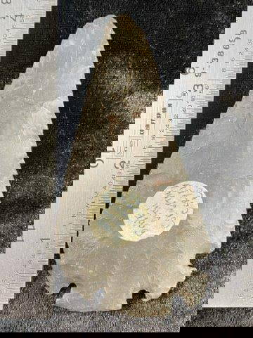 Double Notch Cornertang 4" Arrowhead Indian Artifact