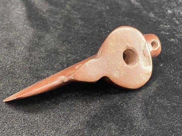 Disc Pipe Indian Artifact Arrowhead Auction