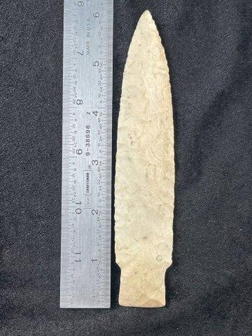 Scottsbluff Indian Artifact Arrowhead Ex - Jim Marberry Collection Auction