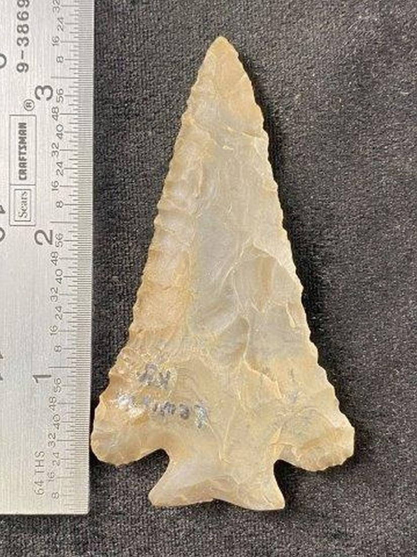 Decatur Indian Artifact Arrowhead Auction