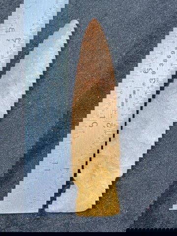 Scottsbluff Indian Artifact Arrowhead Ex - Jim Marberry Collection Auction