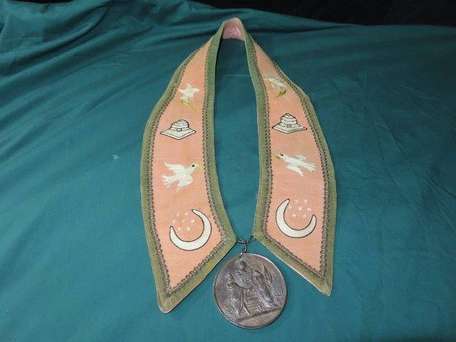 1865 Presidential Collar Peace Medal Auction