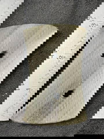 3" Slate Gorget From The Missouri Collection Indian Artifact Arrowhead ...