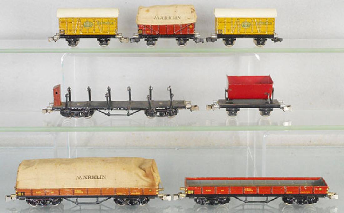 7 Marklin Freight Cars