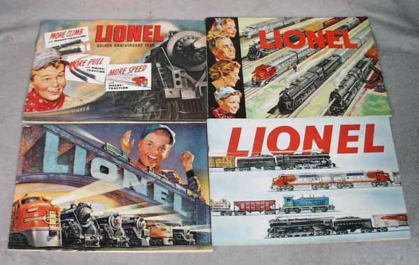 15 Lionel Catalogs