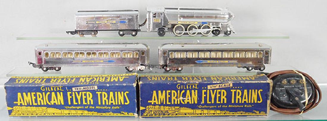 AMERICAN FLYER 5306T SILVER BULLET TRAIN SET