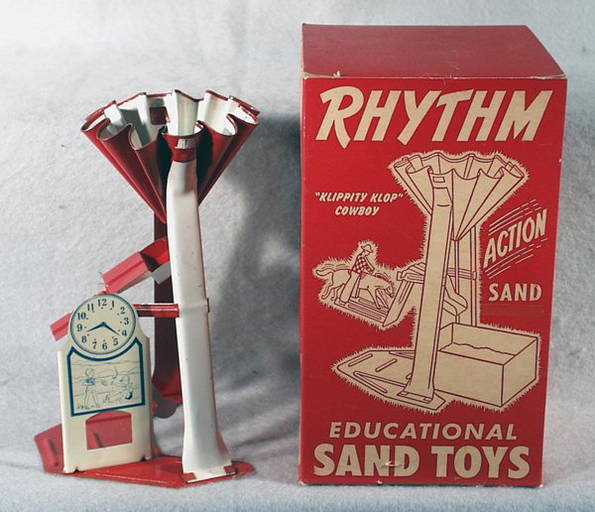 #335 Rowley Tin Rhythm Sand Toy
