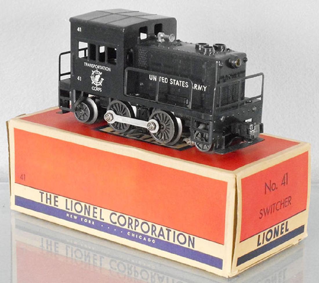 LIONEL 41 US ARMY SWITCHER