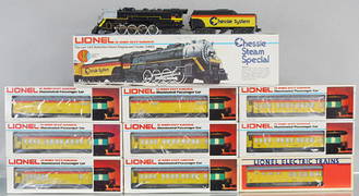 Lionel Chessie Steam Train Set