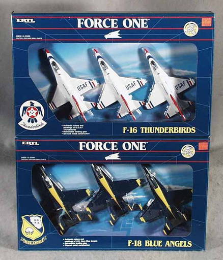 061a: 4 Ertl Force One Sets