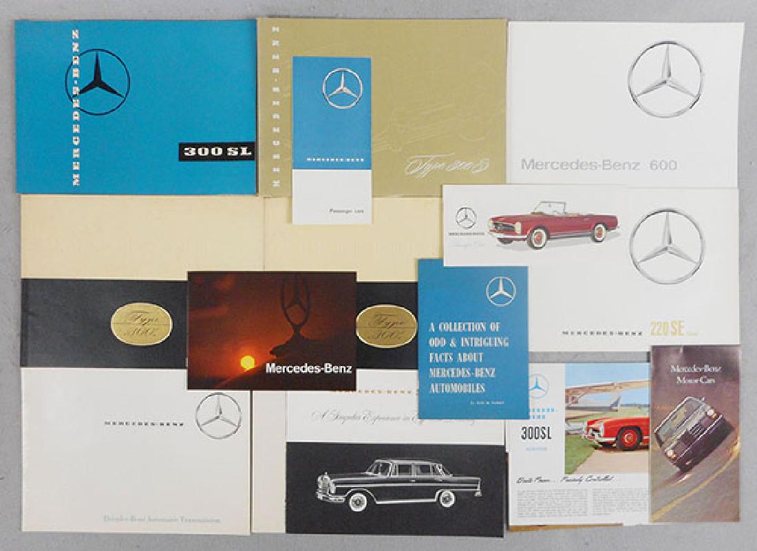 16 Mercedes Benz Brochures