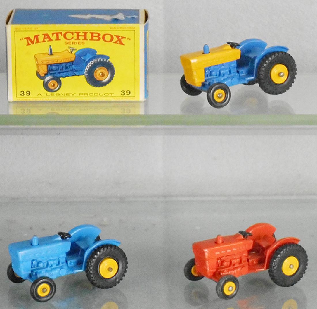 3 Matchbox 39 Tractors