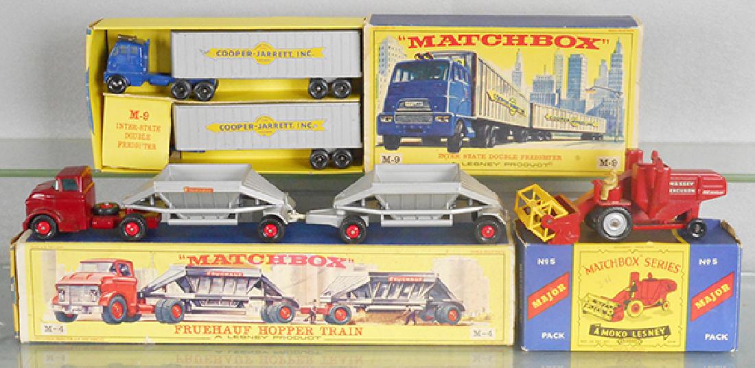 3 MATCHBOX MAJOR PACKS