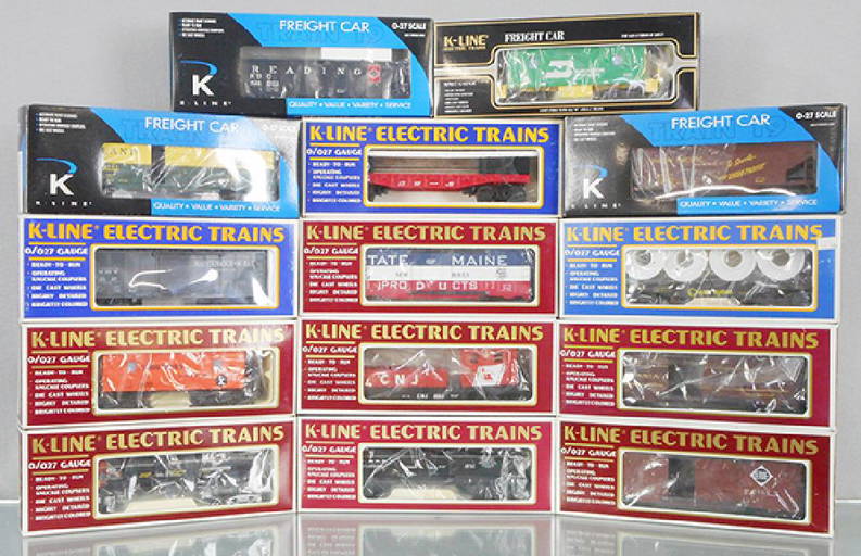 14 K Line Freight Cars
