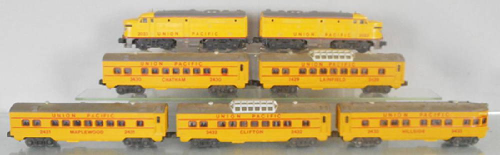 Lionel No.2023 Union Pacific Passenger Train Set.
