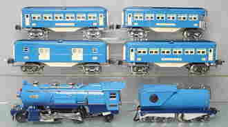 4: LIONEL BLUE COMET TRAIN SET - Sep 17, 2011 | Lloyd Ralston Gallery in CT