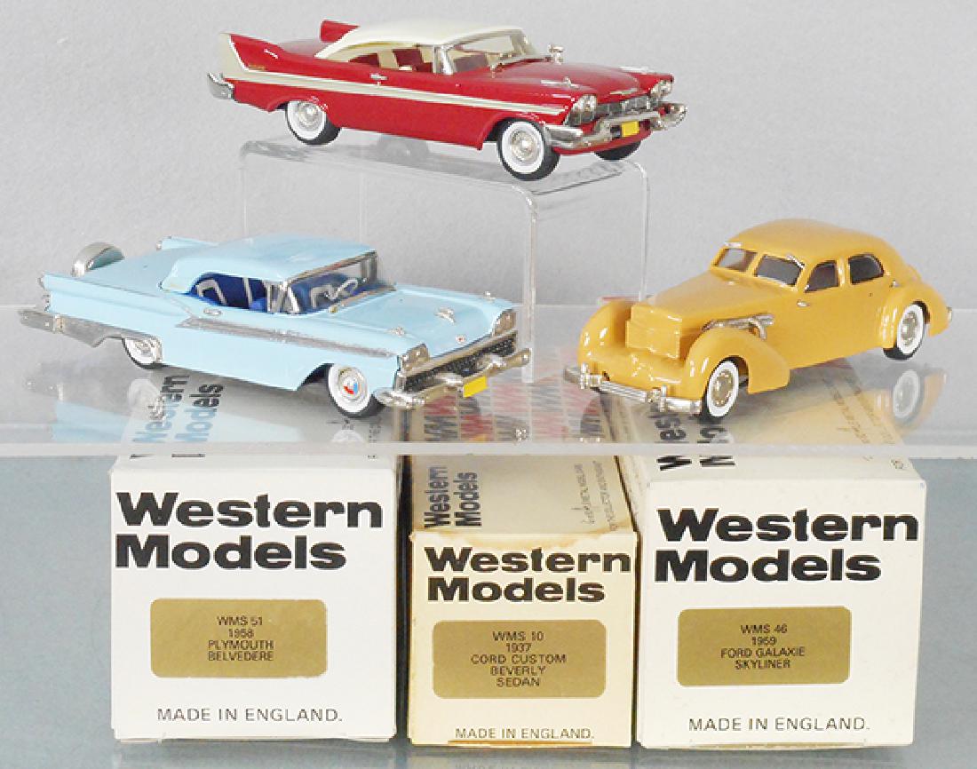 3 Western Models Autos