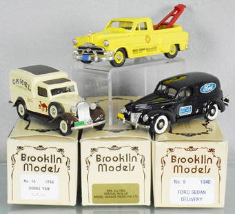 3 Brooklin Models Pontiac Collection Models