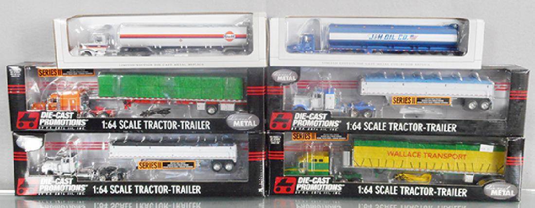 6 Ertl Die Cast Promotions/spec Cast Trucks