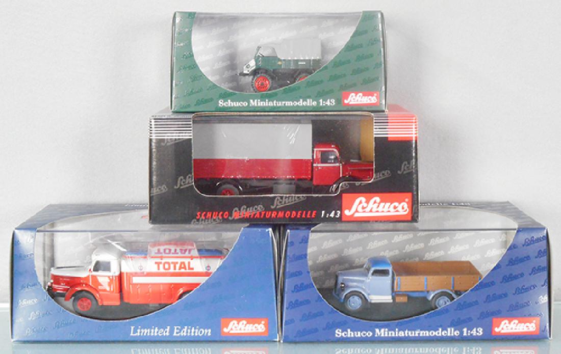 4 Schuco Model Vehicles