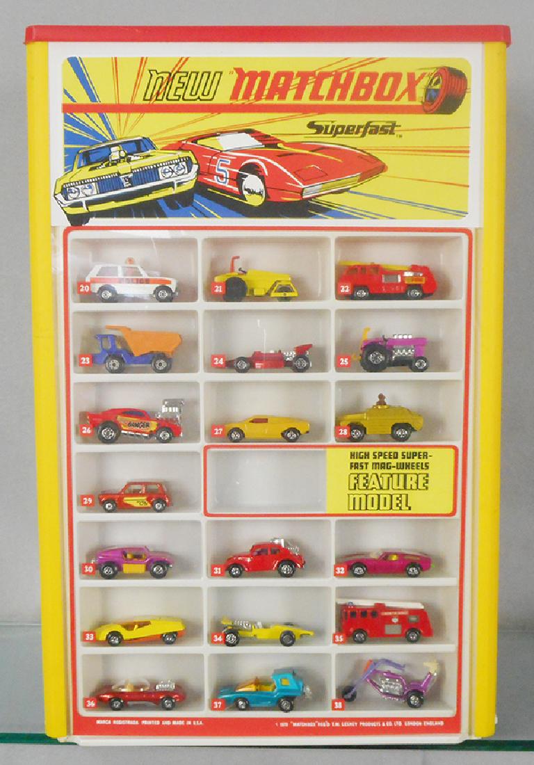 MATCHBOX 1930 COUNTER TOP DISPLAY