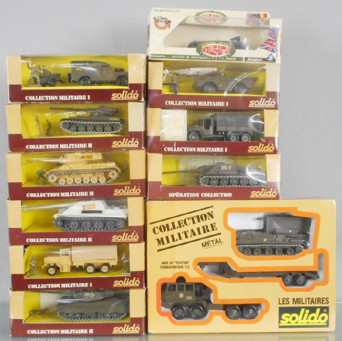 11 Solido Military Vehicles