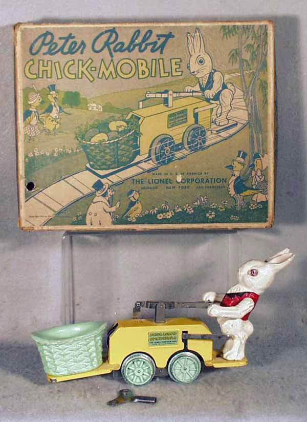 Lionel 1103 Peter Rabbit Chickmobile