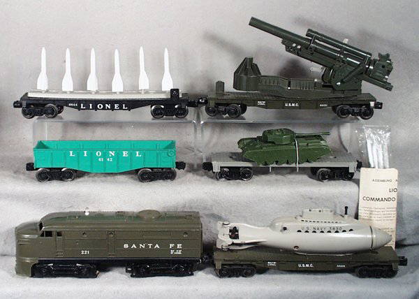 LIONEL MILITARY TRAIN SET - Oct 27, 2007 | Lloyd Ralston Gallery in CT
