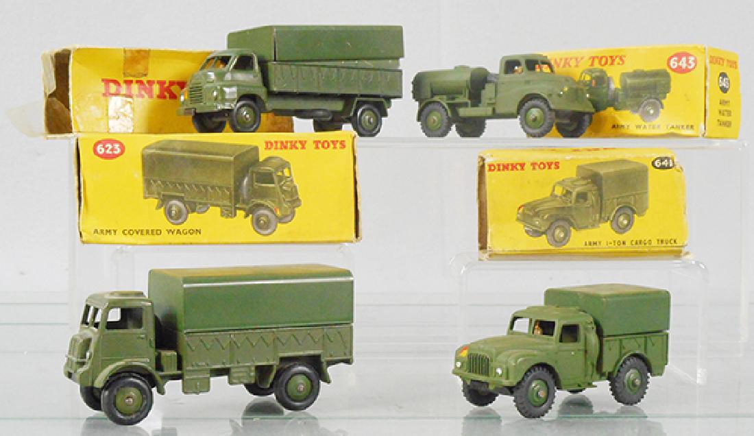 4 Dinky Military Vehicles