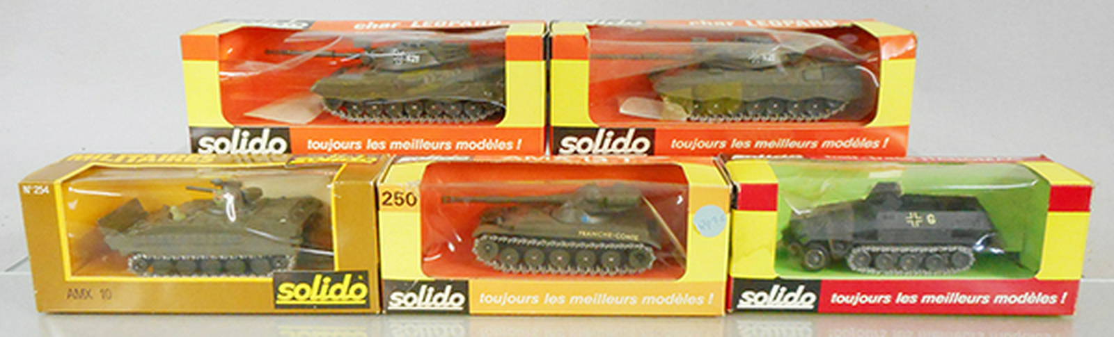 5 SOLIDO MILITARY VEHICLES - Sep 07, 2019 | Lloyd Ralston Gallery in CT