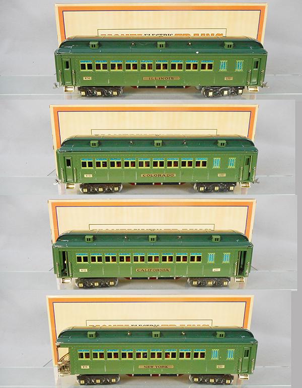 LIONEL STATE SET COACHES - Nov 23, 2019 | Lloyd Ralston Gallery in CT