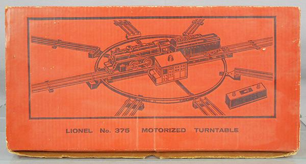 LIONEL 375 MOTORIZED TURNTABLE - Nov 23, 2019 | Lloyd Ralston Gallery in CT