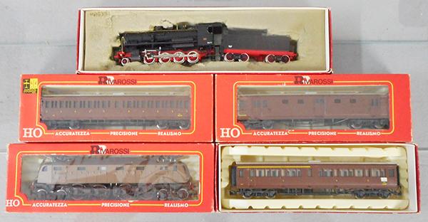RIVAROSSI ITALIAN TRAIN SET - Feb 29, 2020 | Lloyd Ralston Gallery in CT