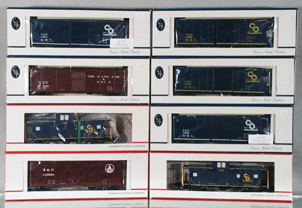 014a: 8 Crown Model Products Freight Cars