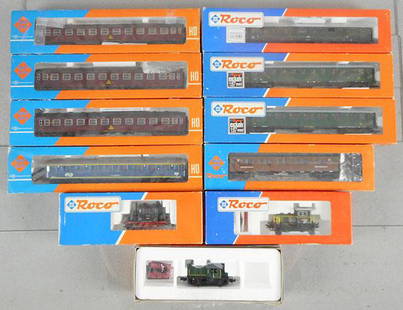 3 Roco Train Sets