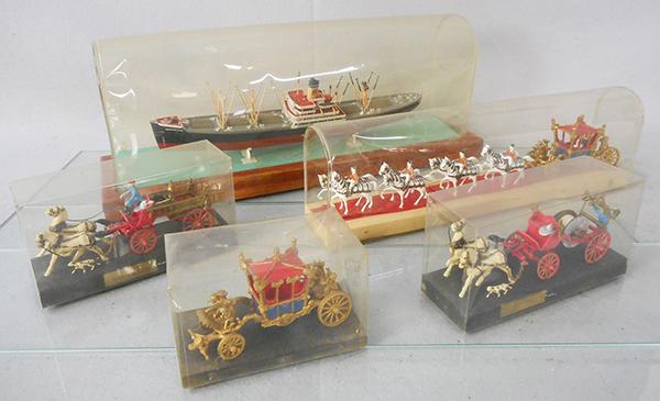 5 Revell Miniature Masterpieces Models